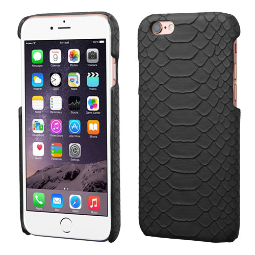 Black Snake Skin Executive Back Case for Apple iPhone 6s Plus 6 Plus