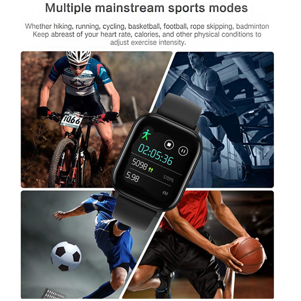 MyBat Pro Activate Fitness Smartwatch - Black