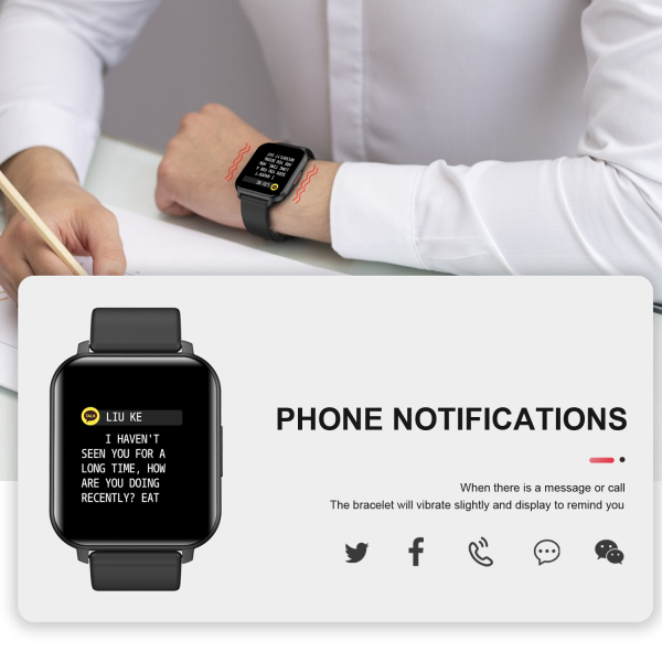 MyBat Pro Activate Fitness Smartwatch - Black