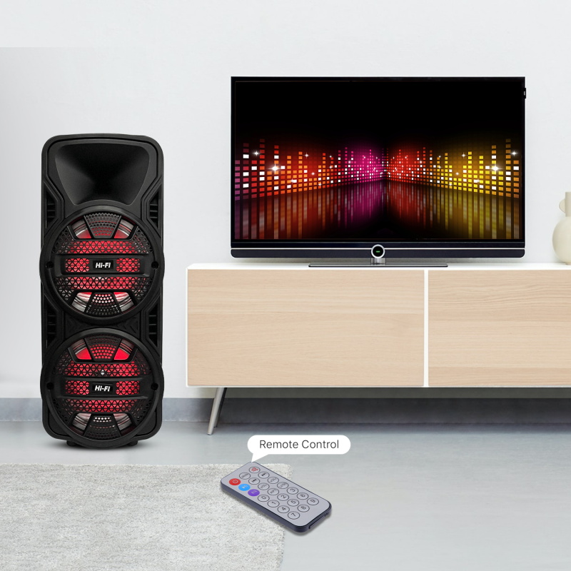 MyBat Pro Salsa LED Bluetooth Speaker - Black