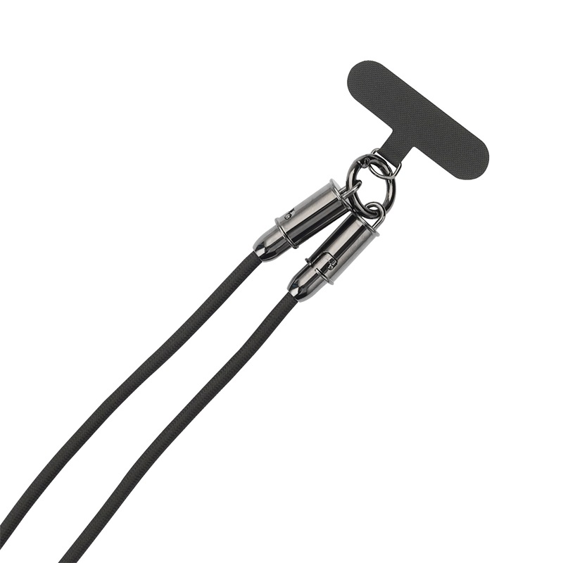 MyBat Tether Crossbody Strap + USB-C Charging Cable - 4FT - Black for ...